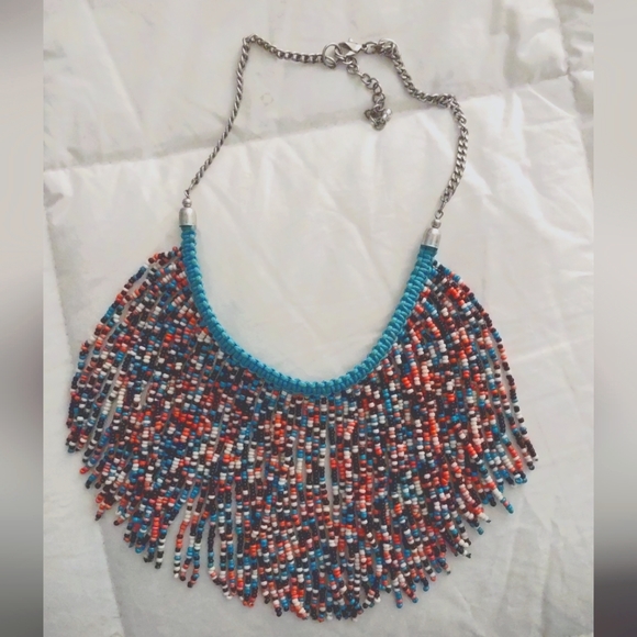 Jewelry | Statement Beaded Necklace | Poshmark